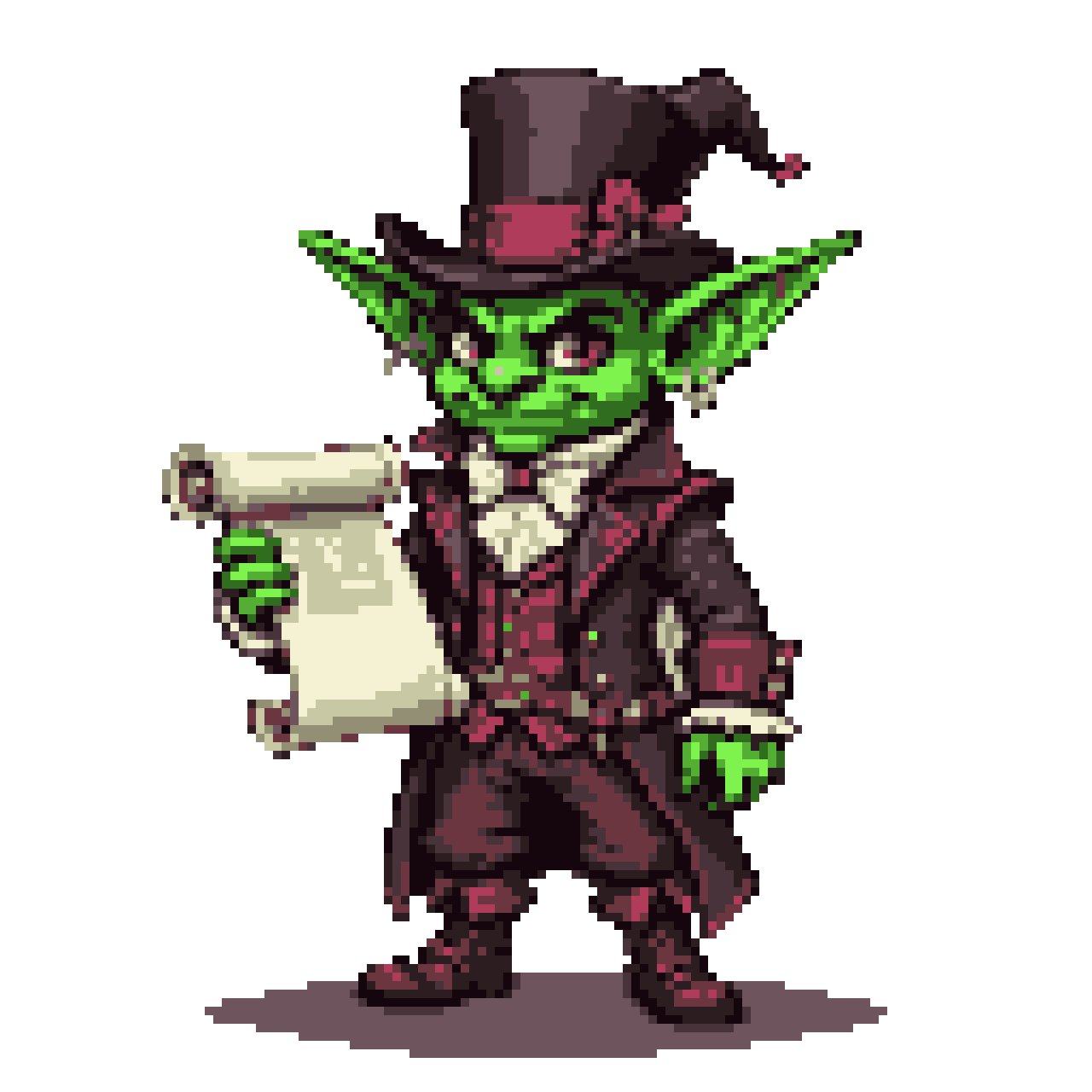 Dapper Goblin Presents Scroll: Victorian Fantasy Charm