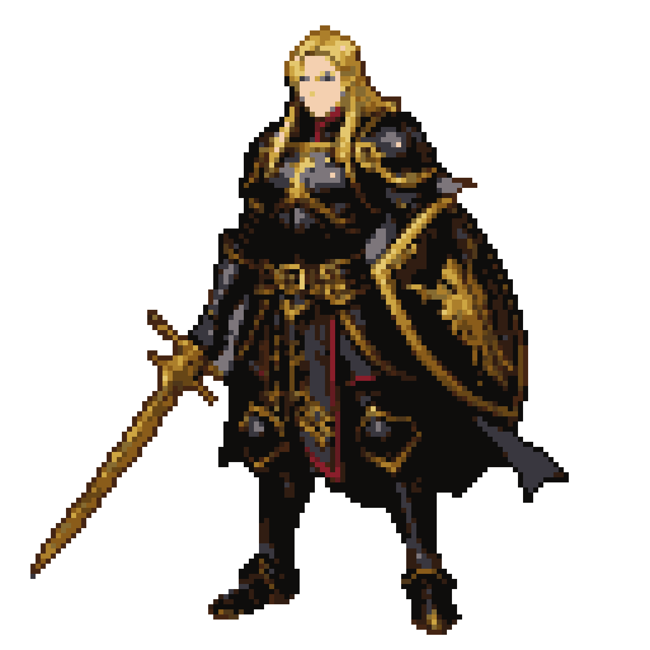 Golden Knight's Stand: Ready for Epic Battle