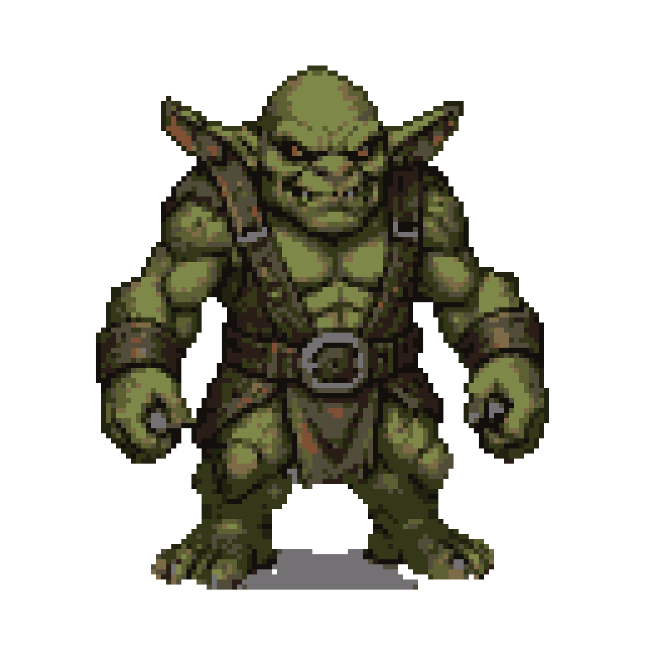 Sprite: Menacing Goblin NPC: Ready for Battle