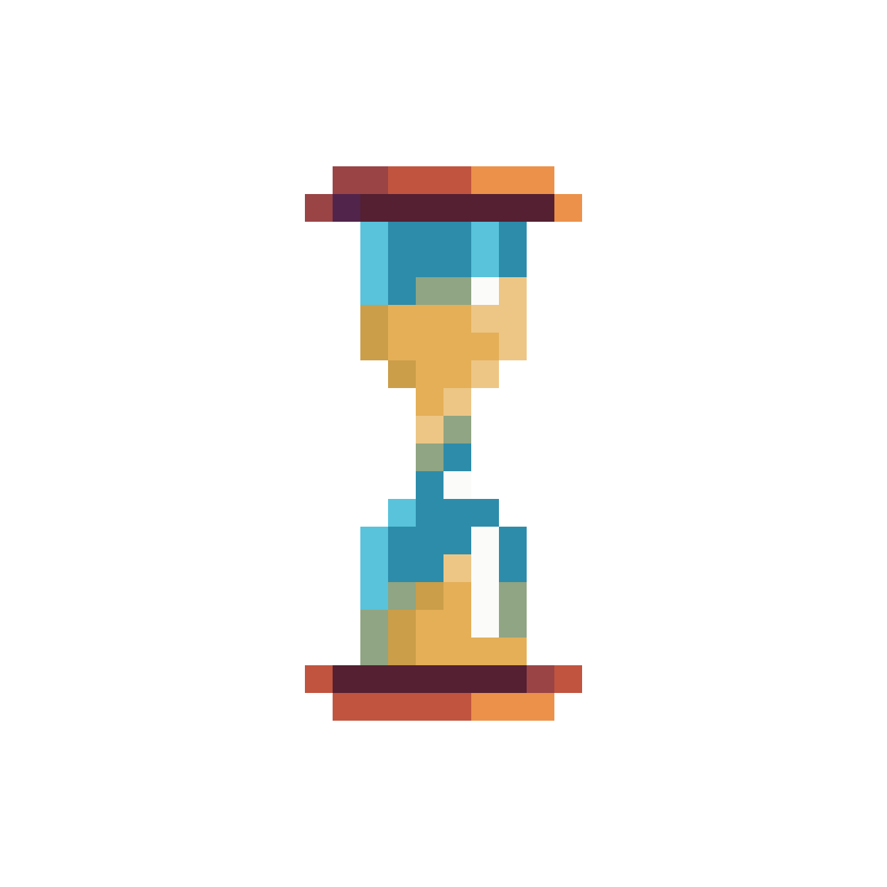 Sand Flowing: Nostalgic Hourglass Timer