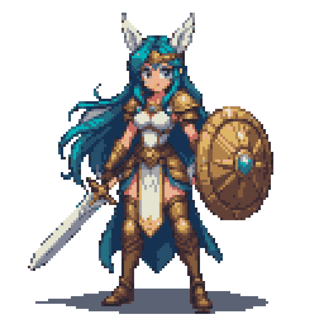 Artemis: Golden Warrior Ready for Battle