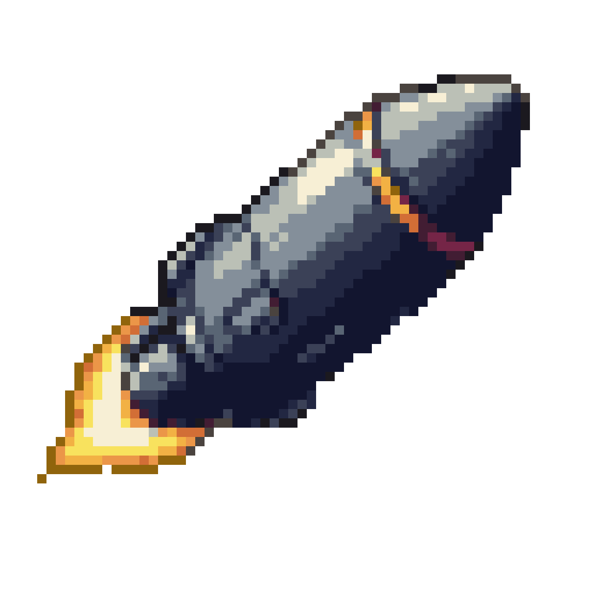 Fiery Rocket Blasts Through Cosmic Void