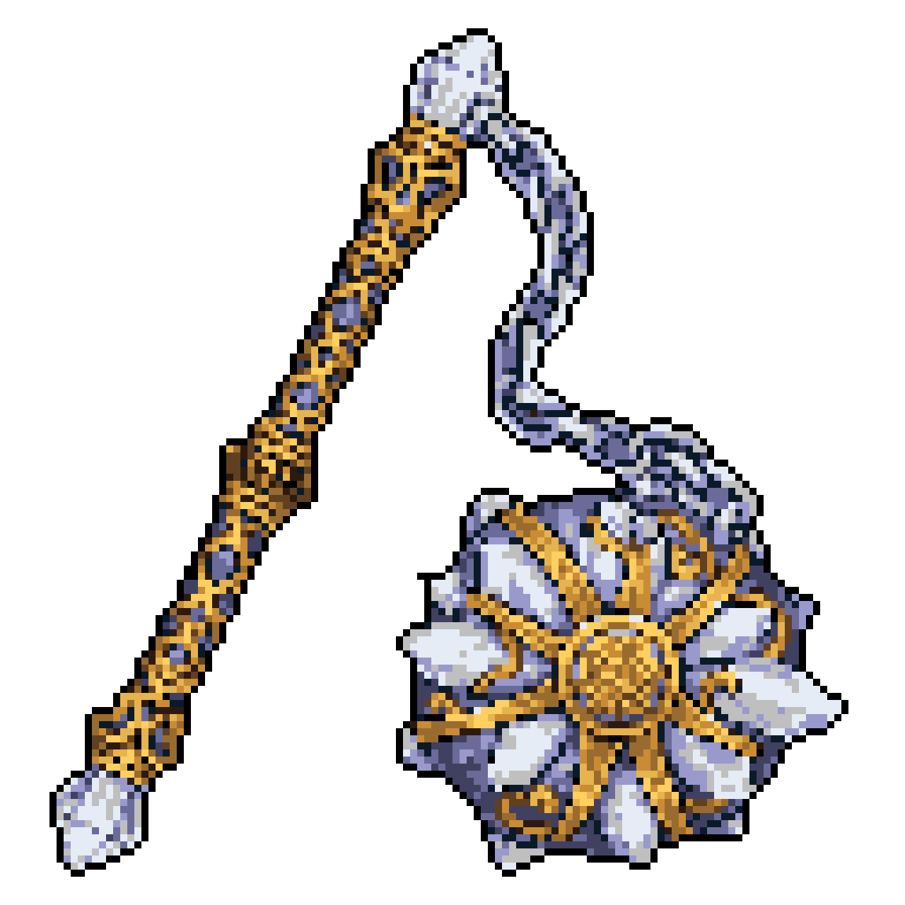 Enchanted Spiked Flail: Fantasy Artifact