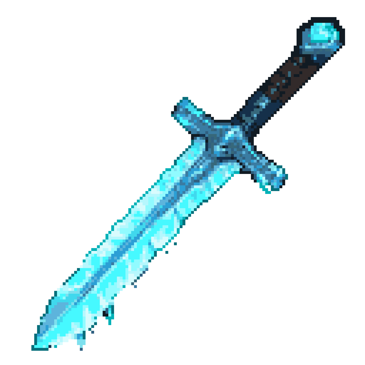 Ethereal Ice Sword: Chilling Power & Mystical Allure