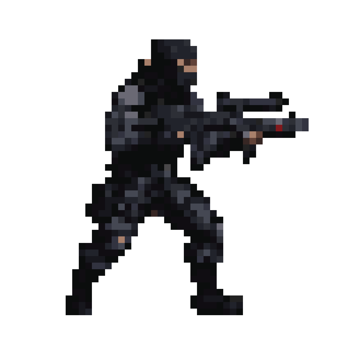 Tactical Sprint Determined Soldier In Motion