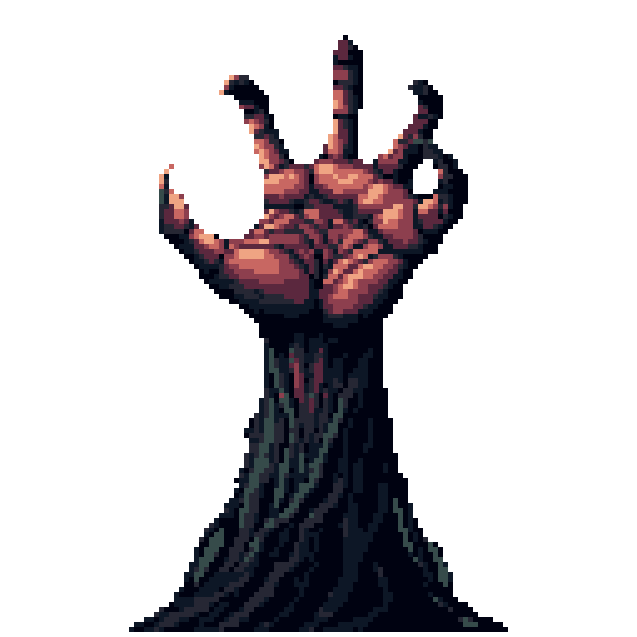Sprite: Sinister Hand Reaches From Dark Roots