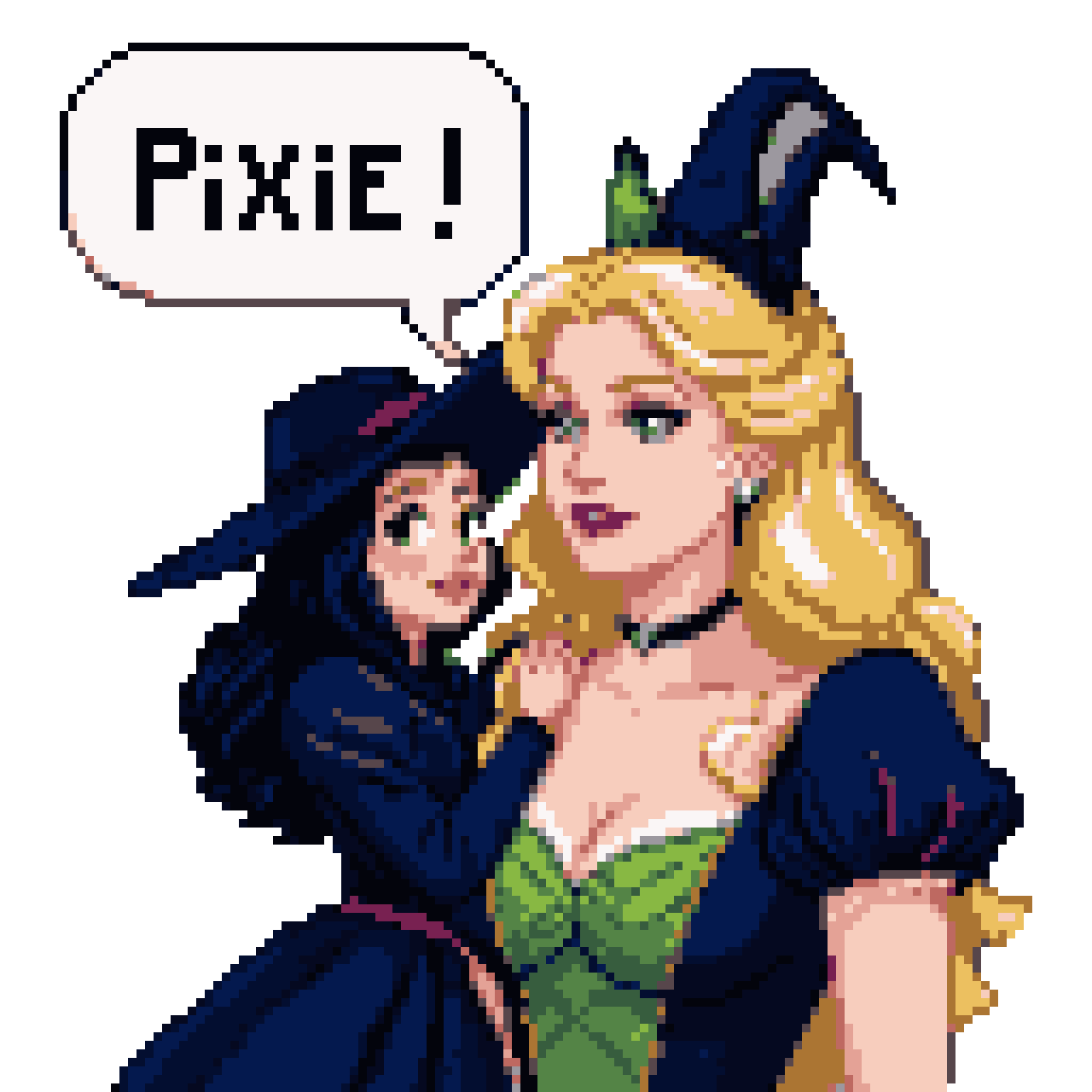 Witches Share a PixiE! Moment: Friendship & Fun