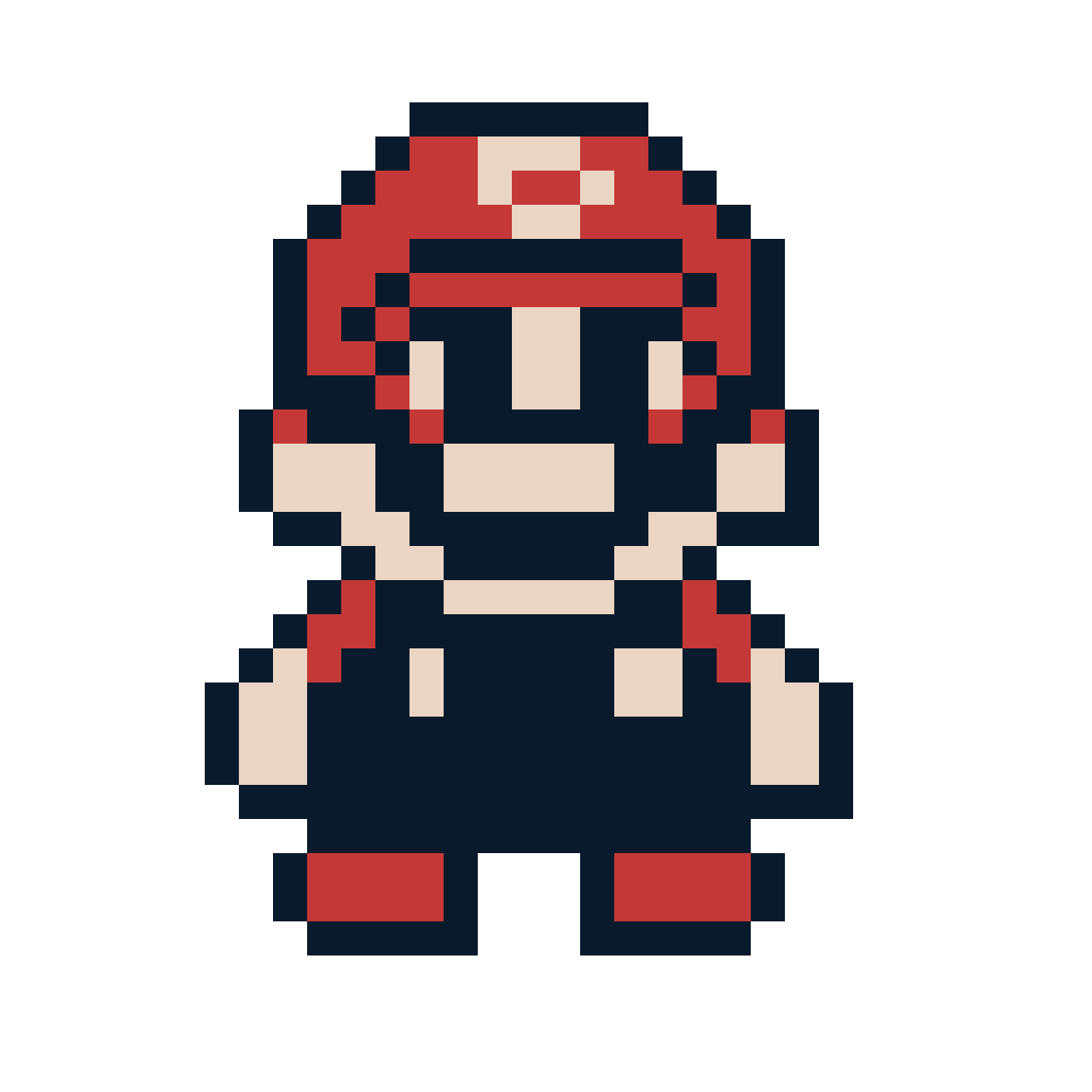 Retro Mario Sprite: Iconic 8-Bit Hero