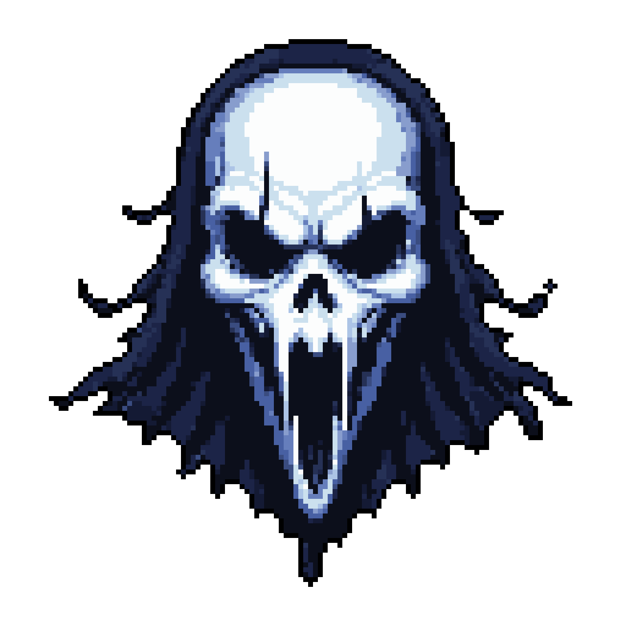 Screaming Skull Ghostface Horror Icon | Dark Dread
