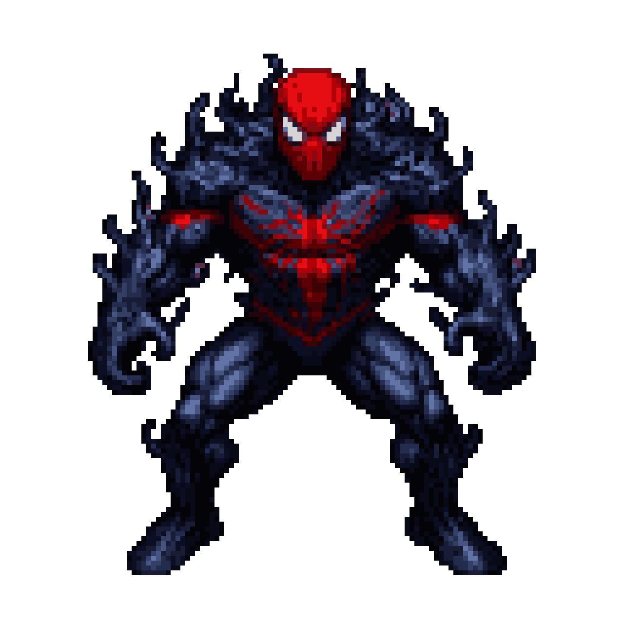 Venom-Spider Hybrid: Dark Power Unleashed