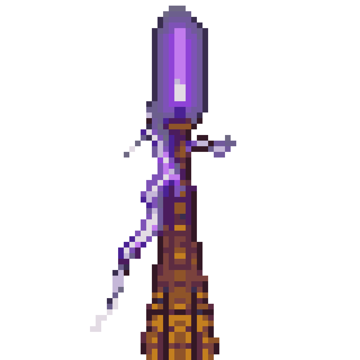 Ominous Purple Lightning Tower Pierces Darkness