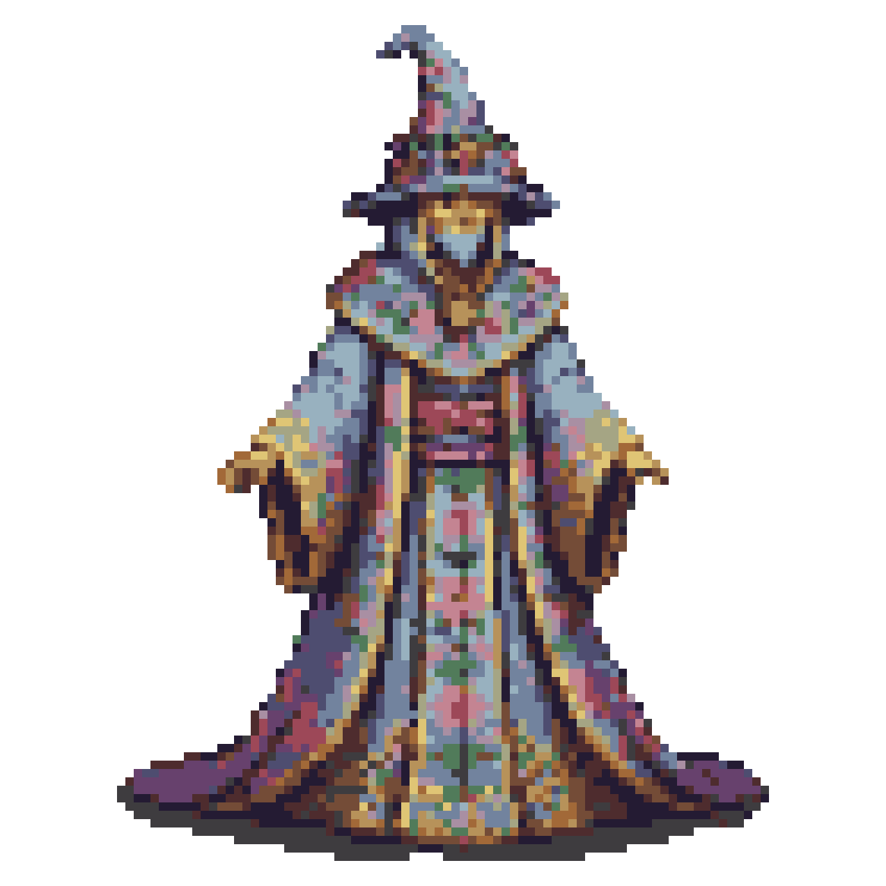 Enchanting Flower Wizard Conjures Magical Blooms