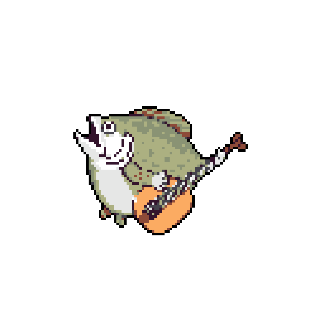 Whimsical Fish Serenades: A Banjo Tune