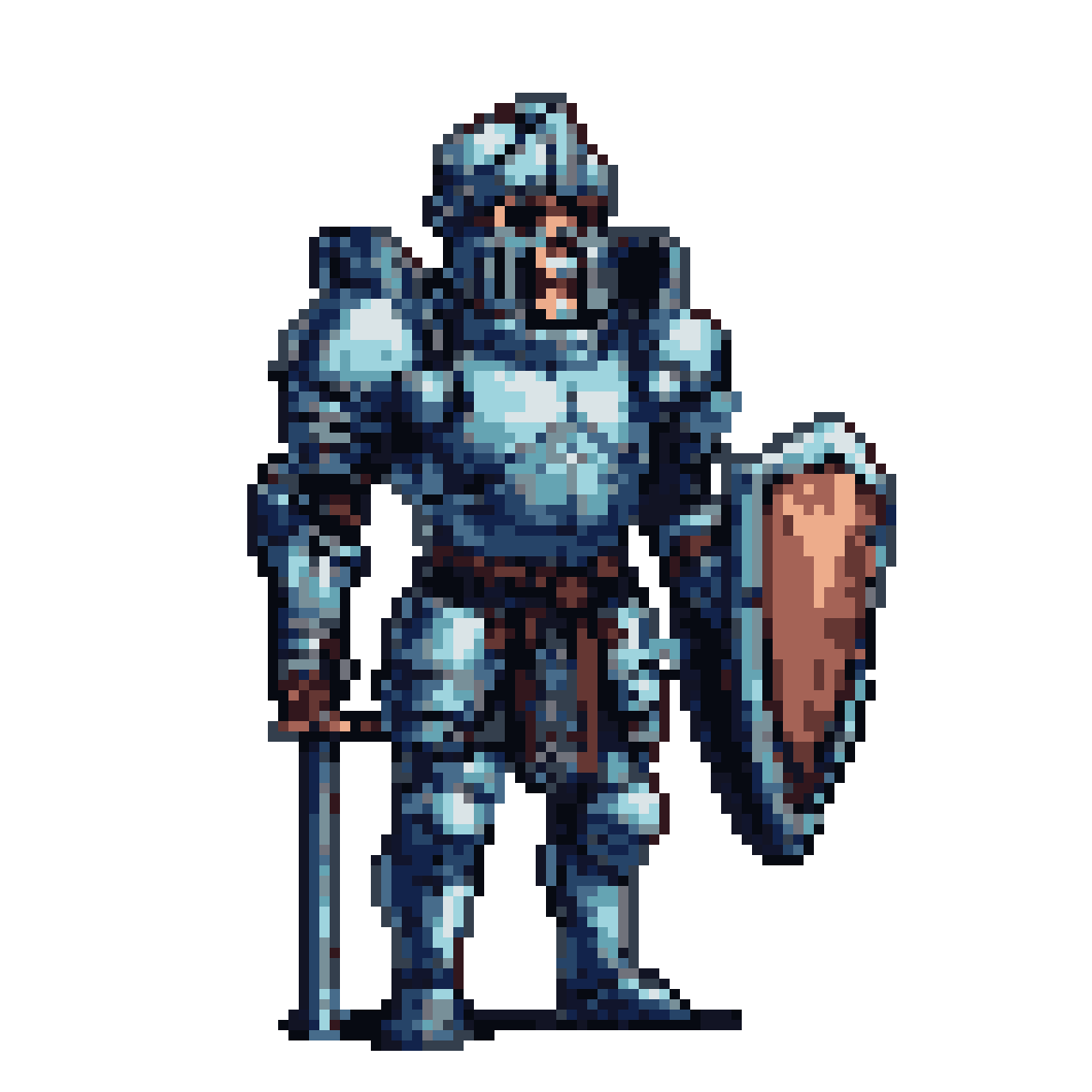 Skeleton Knight: Vigilant Guardian of Dark Fantasy