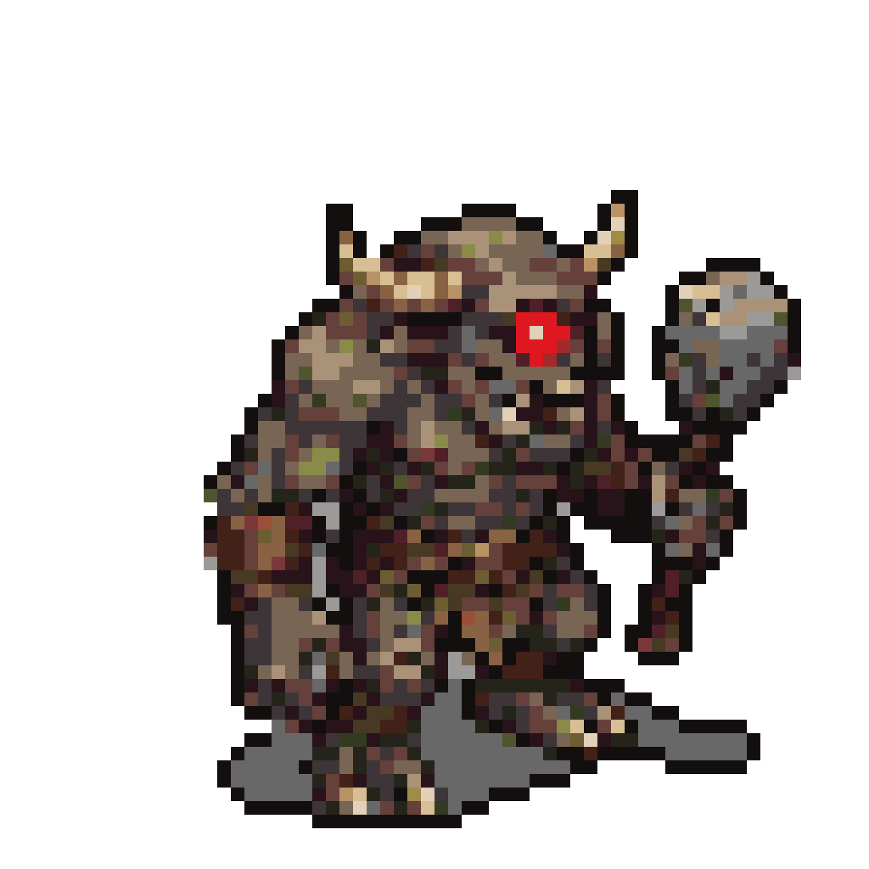 Cyclops, Skeleton, Spider: RPG Battle Sprites
