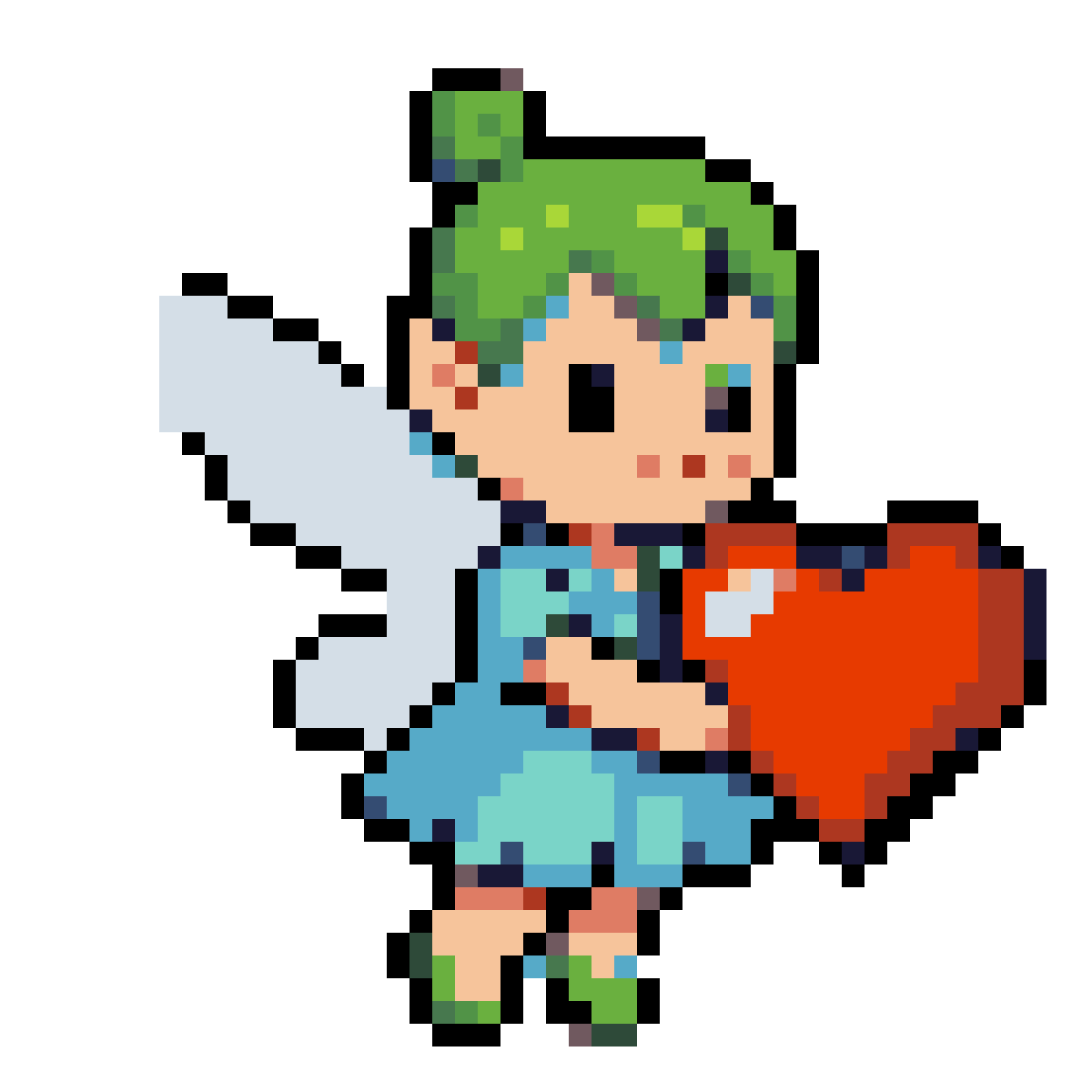 Pixie's Game Treasures: Heart, Star, Coin, Controller, Key
