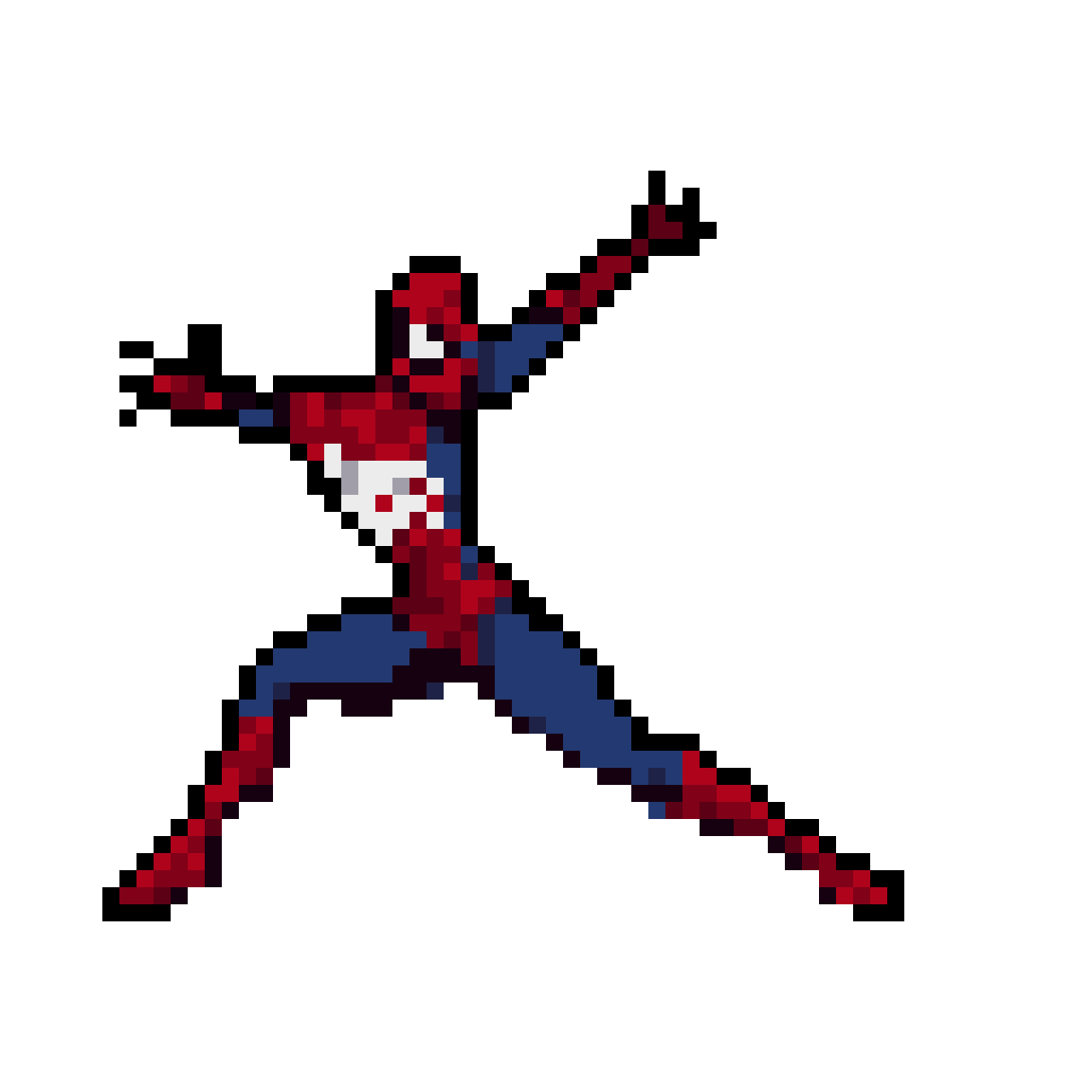 Spider-Man Leaps Into Action: Retro Heroic Pose