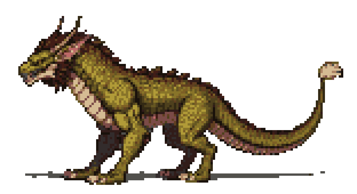 Jungle Wyvern Ready to Strike: Primal Power