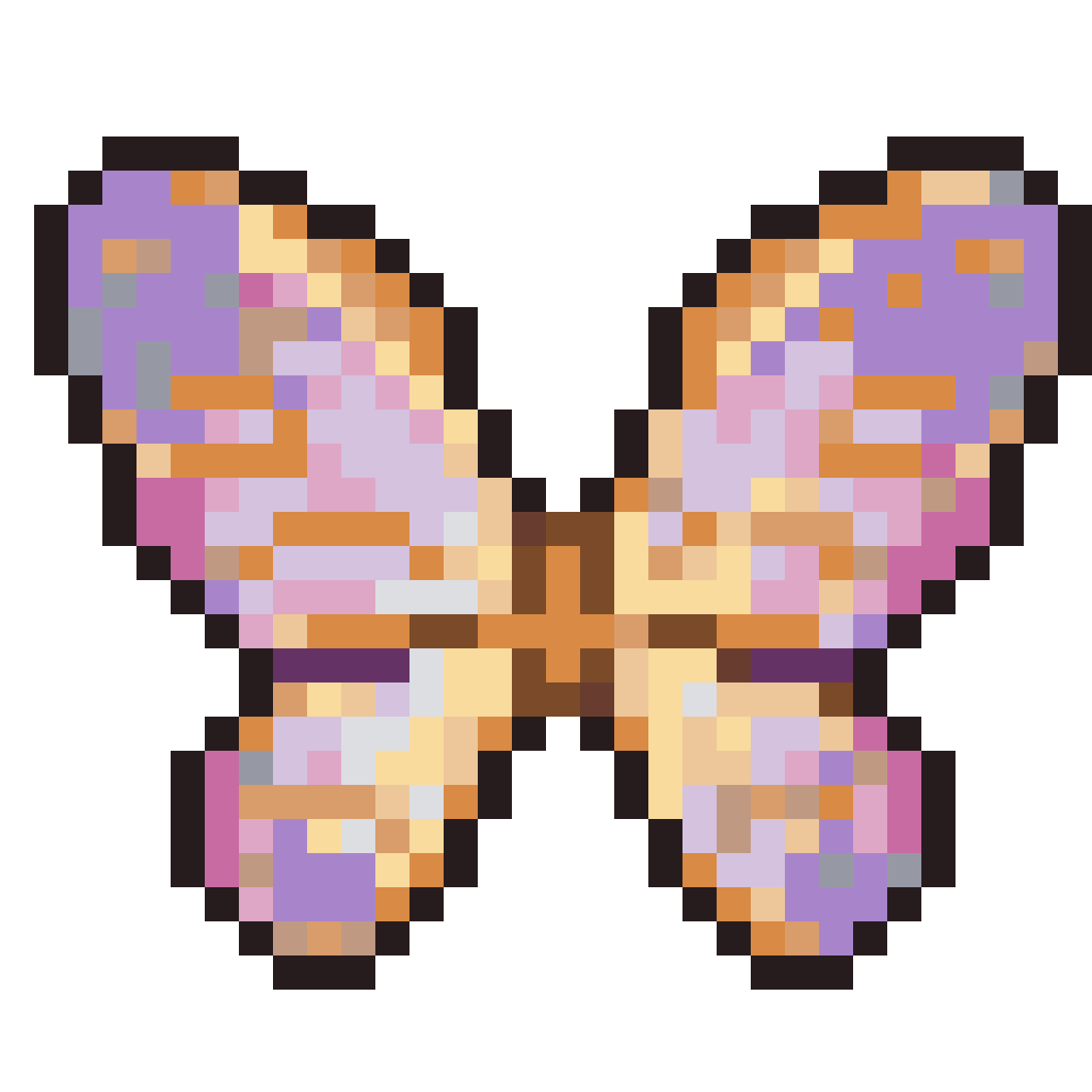 AI Pixel Art: Ethereal Pixie Wings: Magical Fantasy Icon