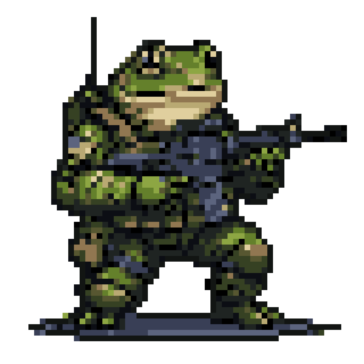 Tactical Frog Soldier: Ready for Action