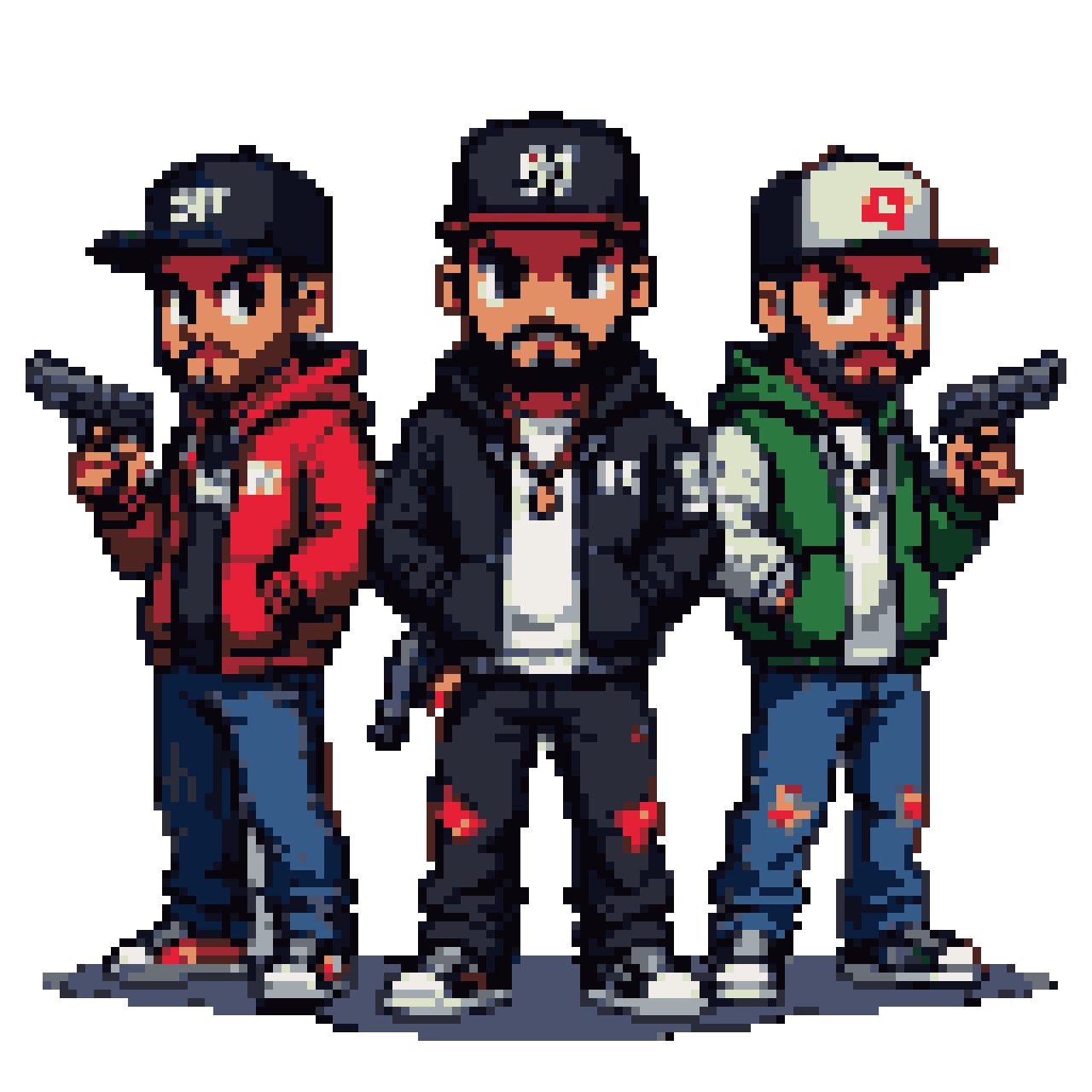90s LA Gangsters: Armed & Ready, Street Defiance