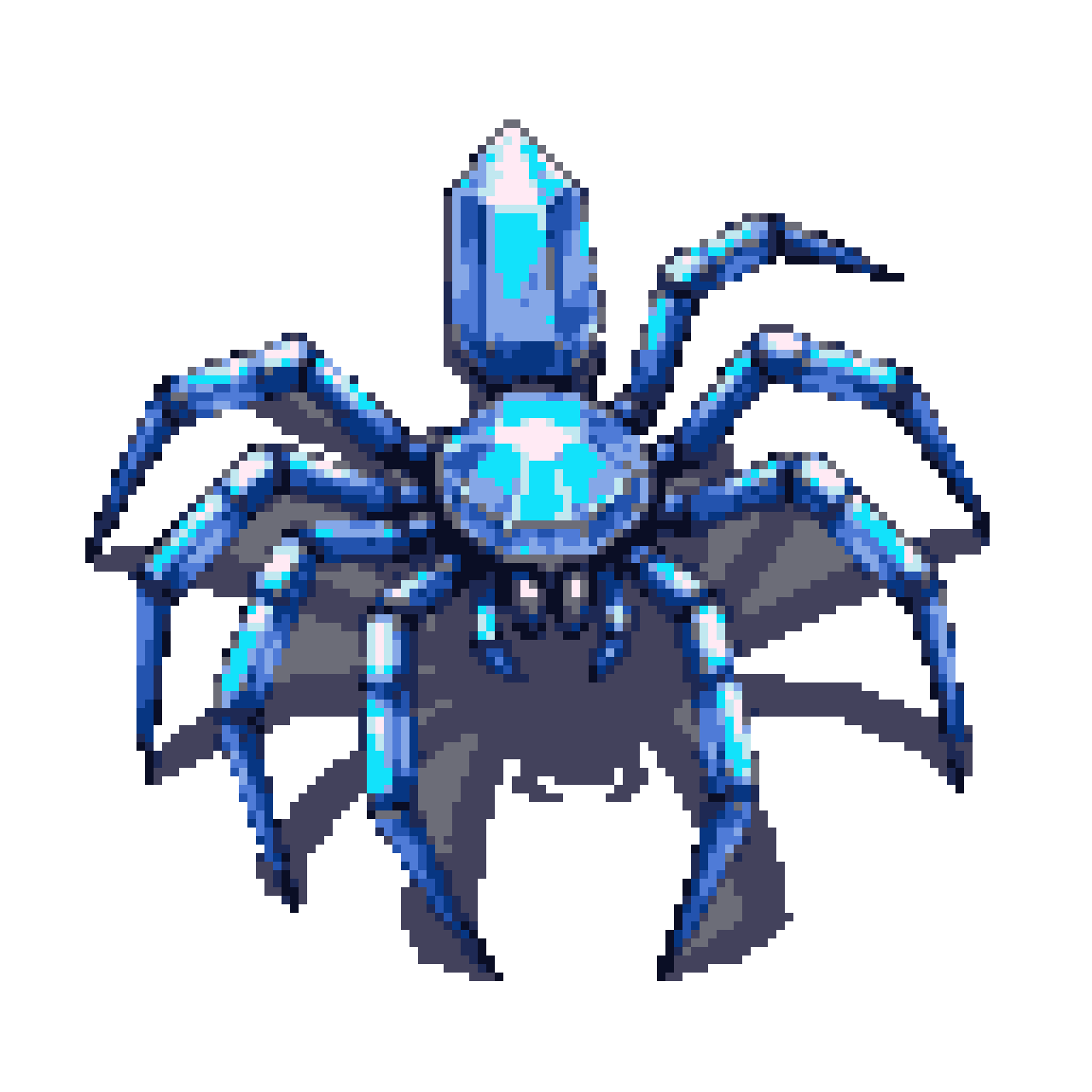 Jeweled Spider Guardian: Ethereal Crystal Creature