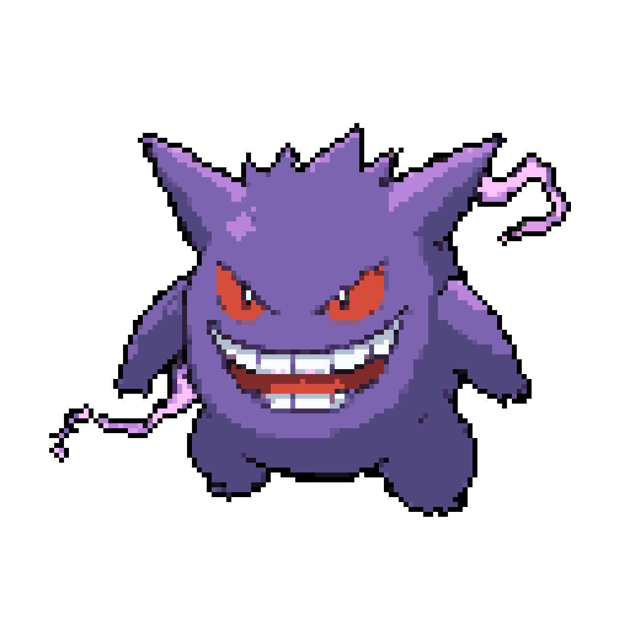 Gengar's Mischievous Grin: Spooky Ghost Pokémon Energy