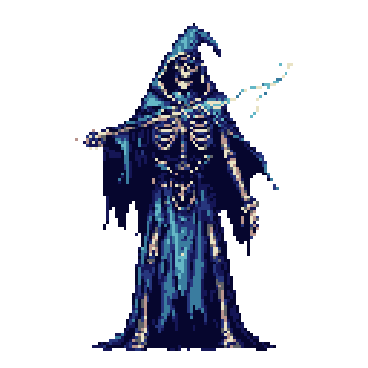 Grim Reaper's Dark Magic: Spectral Sorcery Unleashed