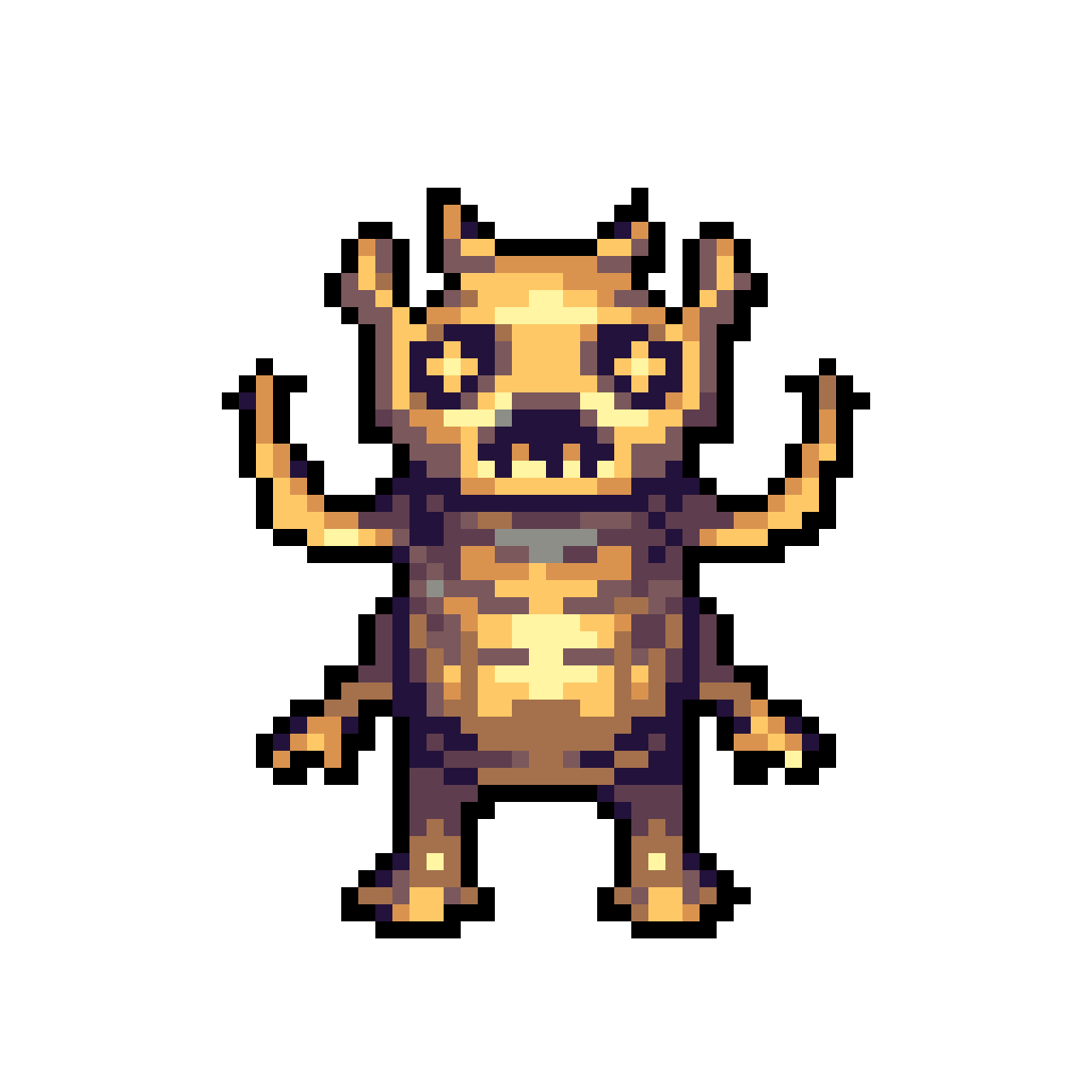 Eerie Skeletal Beetle Monster Rises from Darkness