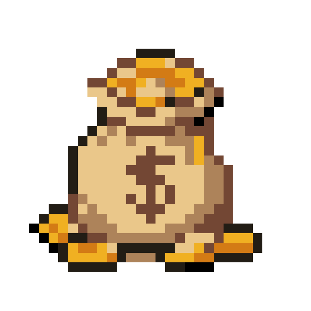 Golden Riches: Overflowing Money Bag Icon