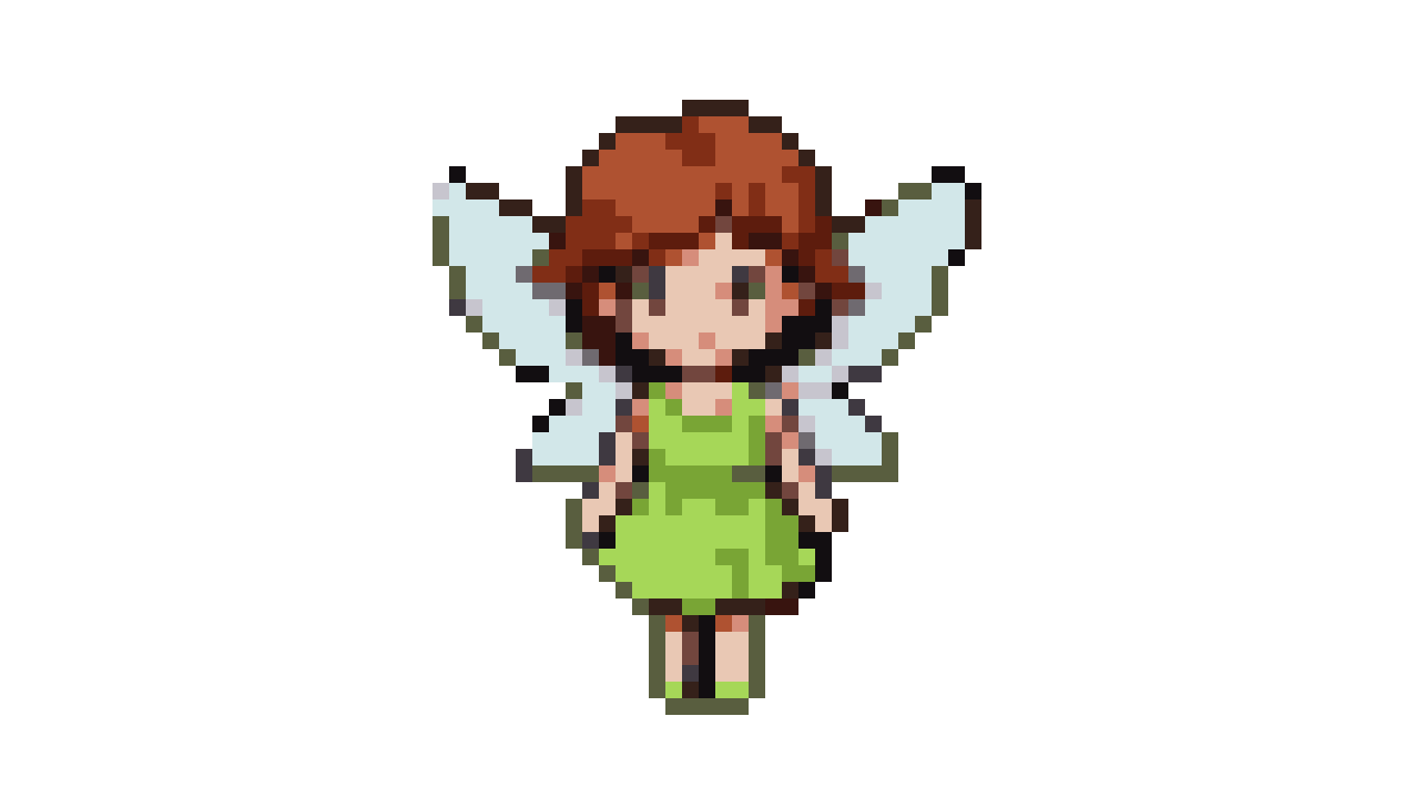Enchanting Pixie with Glowing Wings - Digital Art