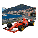 Monaco Grand Prix: Senna's Red Racer Speeds Through City