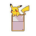 Can you make a pixel art pokemon card that looks like pokemon tcg card ...
