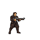 change bazooka to simple gun for this character - Pixel Art | generated ...