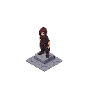 character isometric view - Pixel Art | generated with AI by pixie.haus