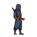 different pose - Pixel Art | generated with AI by sandacz