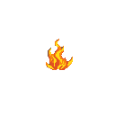 fire - Pixel Art | generated with AI by sandacz