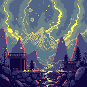 flashback - Pixel Art | generated with AI by ANONYMOUS