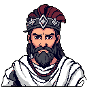 Roman - Pixel Art | generated with AI by EV