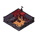 Meddle Age Magic Academy, isometric view,asimov style - Pixel Art ...