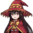 Megumin (めぐみん) is an Arch Wizard of the Crimson Demons in the Parallel ...