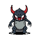 monster - Pixel Art | generated with AI by Vynnvar Wisp