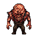 nemesis from resident evil - Pixel Art | generated with AI and edited ...