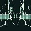 neo fro matrix portrait - Pixel Art | generated with AI and edited by ...