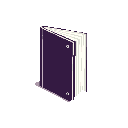 notebook - Pixel Art | generated with AI by Sarmoth Wizard