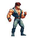 old school character fighter - Pixel Art | generated with AI by pixie.haus