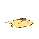 post apo sprites for map, desert, houses sink in sand, dunes - Pixel ...