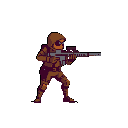 shooter character 2d - Pixel Art | generated with AI and edited by ...