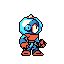 sideview of character bubble head - Pixel Art | generated with AI by ...