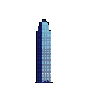 skyscrapper - Pixel Art | generated with AI and edited by sandacz